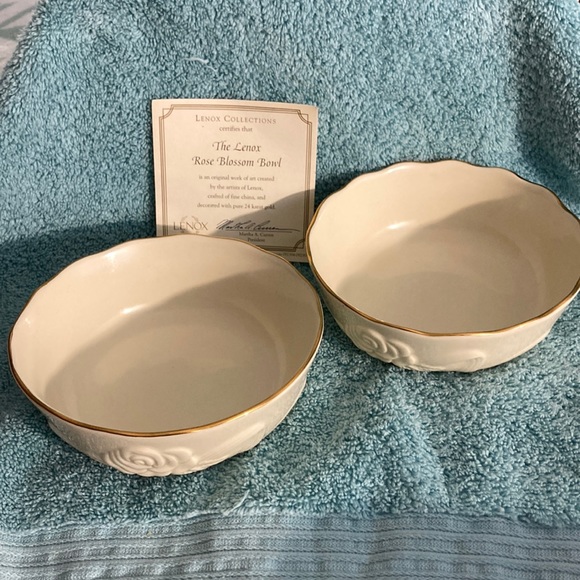 Lenox | Accessories | The Lenox Roseblossom Bowl Set By Lenox ...